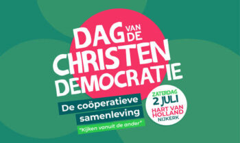 CDA: kom naar de Dag van de ChristenDemocratie!